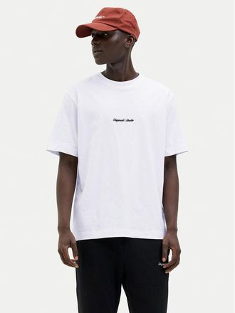 Jack & Jones Jack & Jones T-Shirt Norrebro 12282892 Wei&szlig; Relaxed Fit