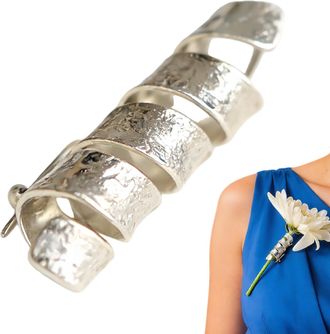 Generic Brooch Pins | Spiral Spring Lightweight Long Lasting Crafts | Safety Pin Brooch | for Family Friends Students Adults Men Home Indoor Casual Daily Wear