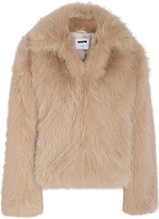 Noisy May Damenjacke mit pl&uuml;schiger Textur und modernem Design Warm