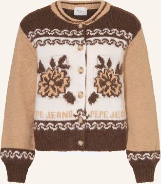 Pepe Jeans London Strickjacke Centa weiss