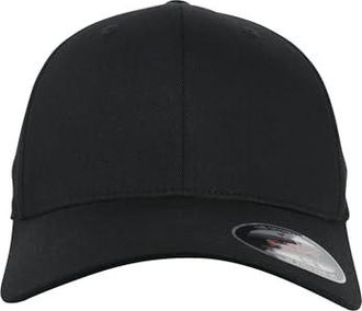 Flexfit Mixte Organic Cotton Cap Black S/M Casquette, Noir, S-M EU