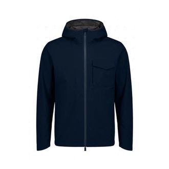 Herno Laminar Hooded Jacket - - Jackets - Herren - Blau - S