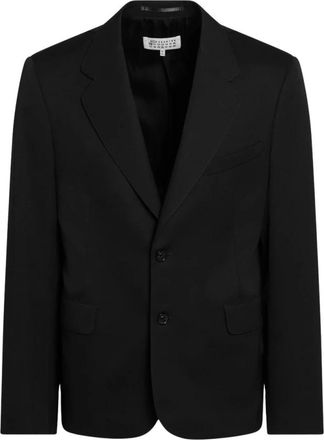 Maison Margiela Homme, Vestes, Noir, Taille: XL Giacca