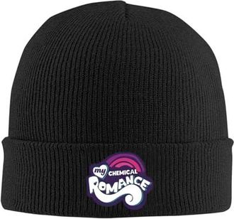 Generic Chapeau dHomme, Bande Arc-en-Ciel, coeur, Mots de Marque, Design de Marque, Hommes, Femmes Unisexe Bonnet tricot&eacute;, Bonnet, Cadeau Thermique Chaud Hive