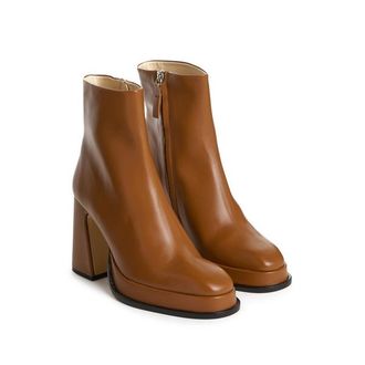 Souliers Martinez Bottines Chueca en cuir