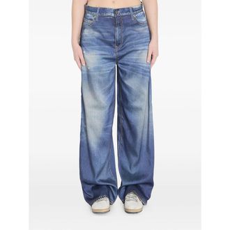 Golden Goose Printed Five-pocket Trousers