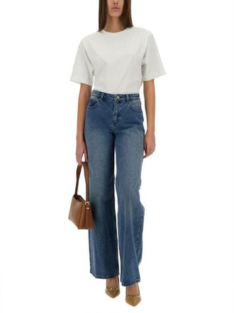 Michael Michael Kors Straight Leg Jeans - Blue