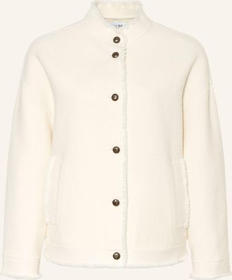 Max Mara Tweed-Blouson Palmizi weiss