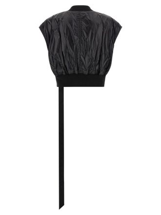 Rick Owens Tatlin Bomber Vest - Black
