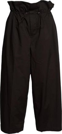 Erika Cavallini Semi Couture Femme, Pantalons, Brun, Taille: 38 FR Shirley Wide Pantalons