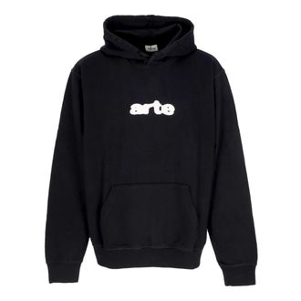 Arte Schwarzer Kapuzenpullover mit 3D-Logo - - Sweatshirts & Hoodies - Herren - Schwarzk - XL