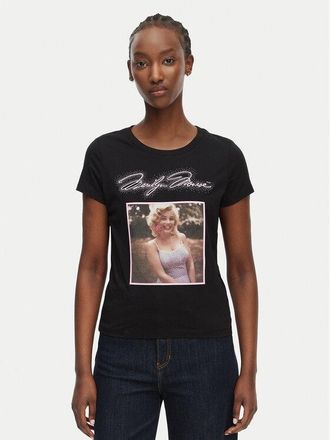 Guess T-Shirt W6BI51 K6658 Schwarz Regular Fit