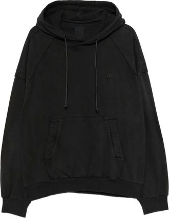 Juun.J hoodie à logo brodé - Gris