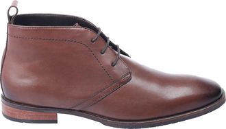 Dune London Mervin Chukka-Stiefel f&uuml;r Herren, Leder (Braun)
