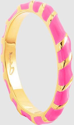 Cabirol Bague Aim&eacute;e Laiton Fuschia
