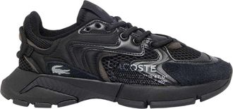 Lacoste L003 Neo Sneaker f&uuml;r Damen, Wildleder (Schwarz)