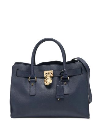Michael Kors sac cabas pre-owned Hamilton - Bleu
