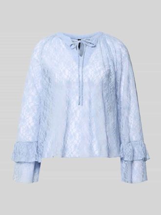 Vero Moda Regular Fit Langarmbluse in Spitzen-Optik Modell LOULOU