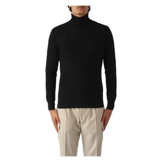 Gran Sasso Homme, Pulls, Noir, Taille: 2XL Tricot Col Roul&eacute;