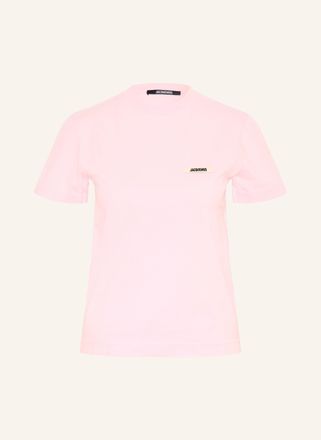 Jacquemus Jacquemus T-Shirt Le T-Shirt Gros Grain pink