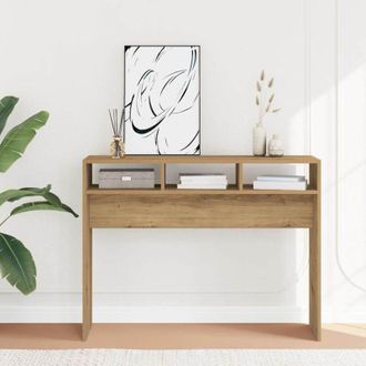 vidaXL Table console ch&ecirc;ne artisanal 105x30x80 cm bois ding&eacute;nierie - Vidaxl