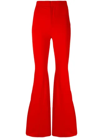 Givenchy pantalon &eacute;vas&eacute; - Rouge