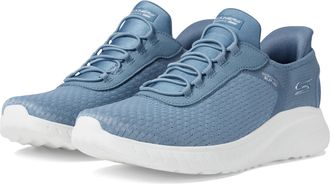 Skechers Damen, Freihändige Slip-ins - in Farbe BOBS Squad Chaos, Slate Mesh, 38.5 EU