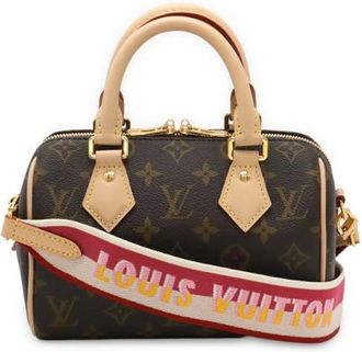 Louis Vuitton Pre-owned Sac Speedy Bandouliere 20 Monogram - Femme - Pre-owned - Brun - Taille: ONE Size