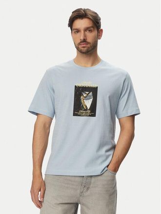 Jack & Jones Jack & Jones T-Shirt Norrebro Photo 12291022 Blau Regular Fit