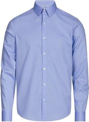 Calvin Klein Chemise slim en coton m&eacute;lang&eacute;