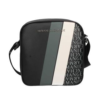 A|X Armani Exchange Bandouli&egrave;re homme noir logo bande, Noir