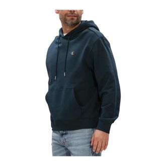 Calvin Klein Herren, Sweatshirts & Hoodies, Blau, LGr&ouml;&szlig;e