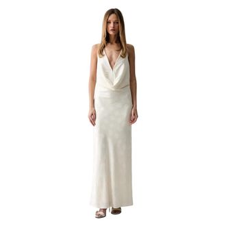 Rotate Maxikleid - - Dresses - Damen - Beige - M
