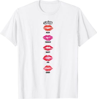 Grease Pink Damen Lippen T-Shirt