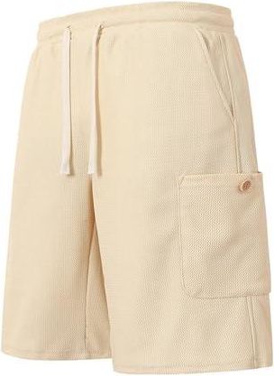 Generic Boxer noir pour homme - L&eacute;ger - Pour le travail et la randonn&eacute;e - Pour l&eacute;t&eacute; - D&eacute;contract&eacute; - Coupe droite - Avec poches - Pantalon cargo - Pantalon de 