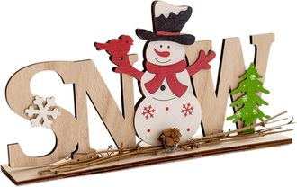 Generic Weihnachtsdekoration Für Regale, Zentrales Dekorationsstück Mit Weihnachtsmann Und, Innen Weihnachtsdekoration, Für Die Feiertage Und Der Winter Badez