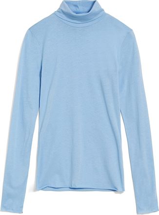 Armedangels Damen Longsleeve aus Bio-Baumwolle MALANAA Fitted Seafoam