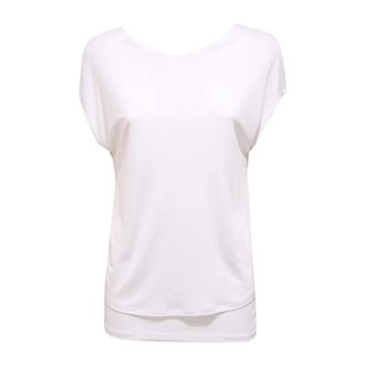 Armani 2-in-1 Jeans Wei&szlig;e Top - - Tops - Damen - Wei&szlig; - XS