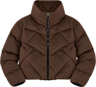 KRAKATAU Nebula Puffer Jacket - - Jackets - Damen - Braun - S