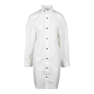 Bottega Veneta Hemdblusenkleid - - Dresses - Damen - Wei&szlig; - XS