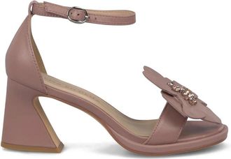Alma En Pena Alma EN Pena, Femme, Chaussures, Rose, Taille: 38 EU Sandal With Front Flower