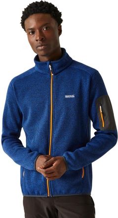 Regatta Herren Newhill Fleecejacke Fleece mit durchgehendem Reißverschluss, New Royal (Persimmone), 3XL