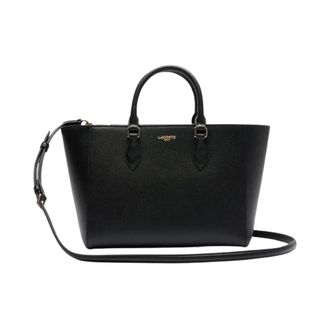 Lacoste Elysees Lucky Bag Lederhandtasche - - Bags - Damen - Schwarzk - ONE SIZE