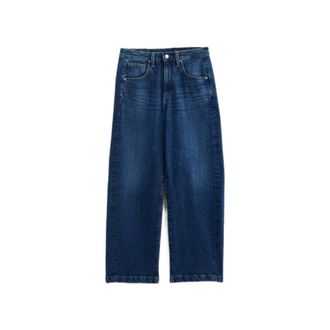 AG - Adriano Goldschmied Loose-fit Jeans - Femme - Jeans - Bleu - Taille: W28