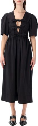 Ganni Robes Ganni Noir