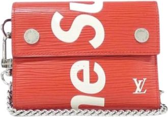 Louis Vuitton unisex, Pre-owned, Rouge, Taille: ONE Size Pre-owned Chain/Shoulder Wallet