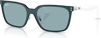 Ray-Ban Rb3784d Sonnenbrillen Silber Fassung Blau Glas 01-45