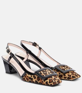 Roger Vivier Slingback-Pumps Belle Vivier 45 aus Kalbshaar