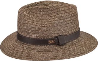 Bailey of Hollywood Foley Traveller Hut Strohhut Travellerhut Sommerhut Sonnenhut Strandhut (S (54-55 cm) - braun)