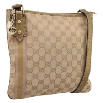 Gucci Pre-owned Vintage GG Canvas Schultertasche - - Pre-owned - Damen - Beige - ONE SIZE